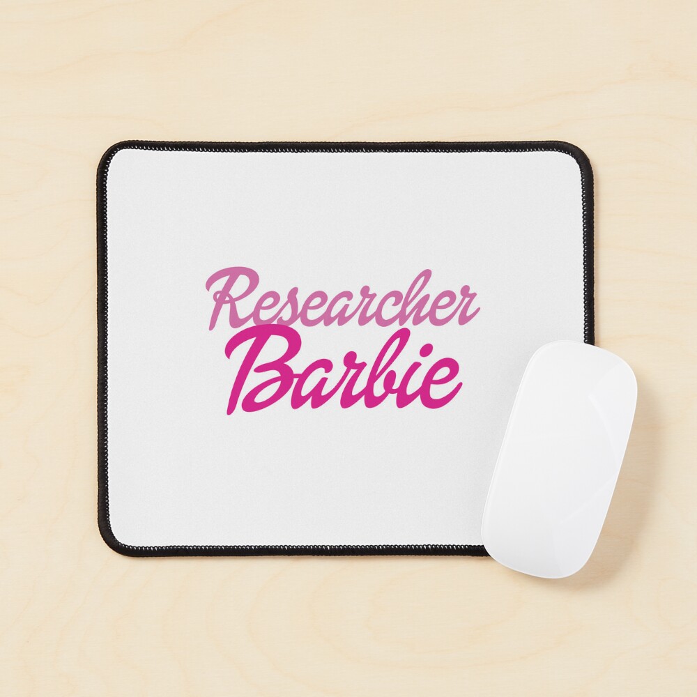 "Researcher Barbie" Sticker for Sale by shirasilver | Redbubble