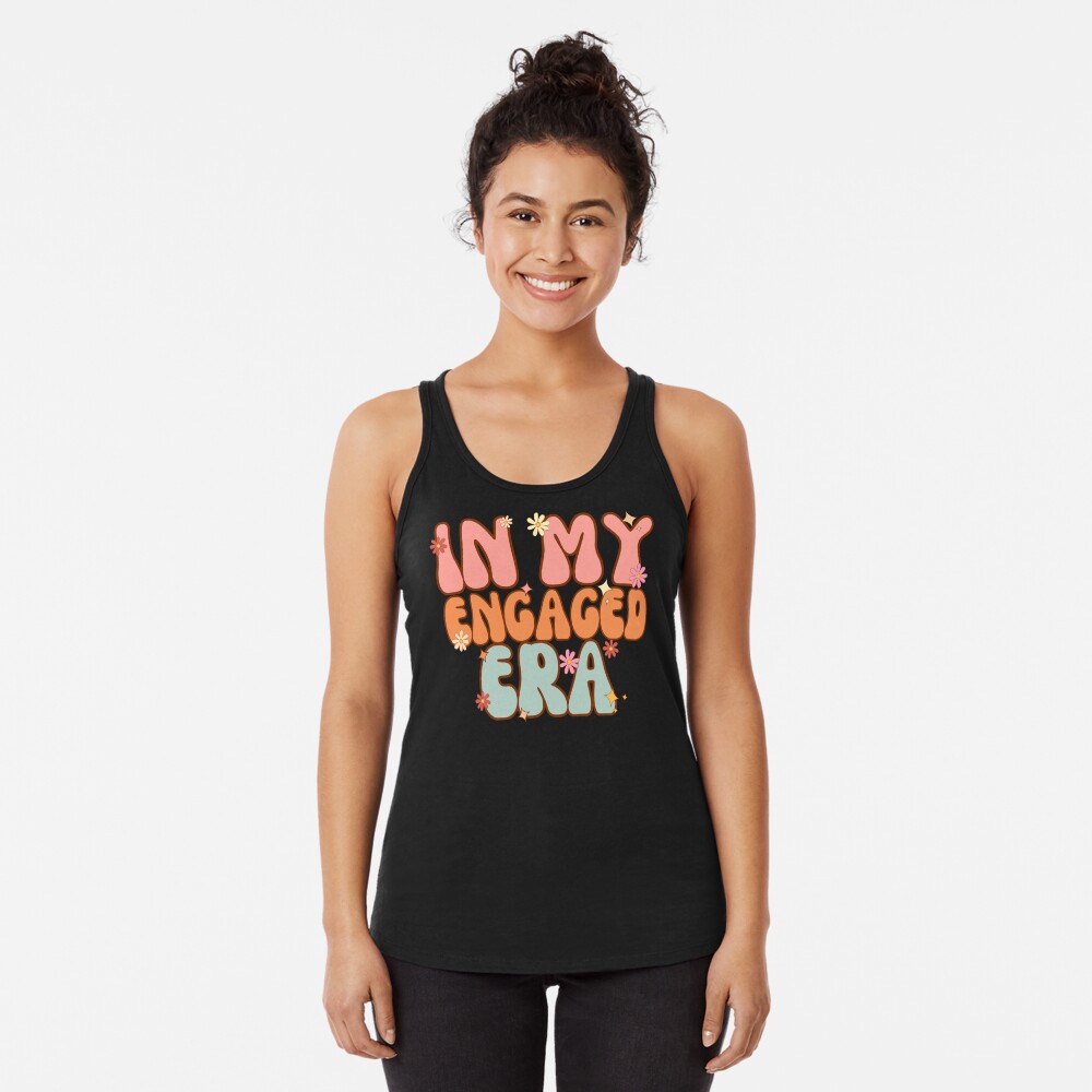 "In My Engaged Era Cute Groovy" Sticker for Sale by SaaStudios | Redbubble