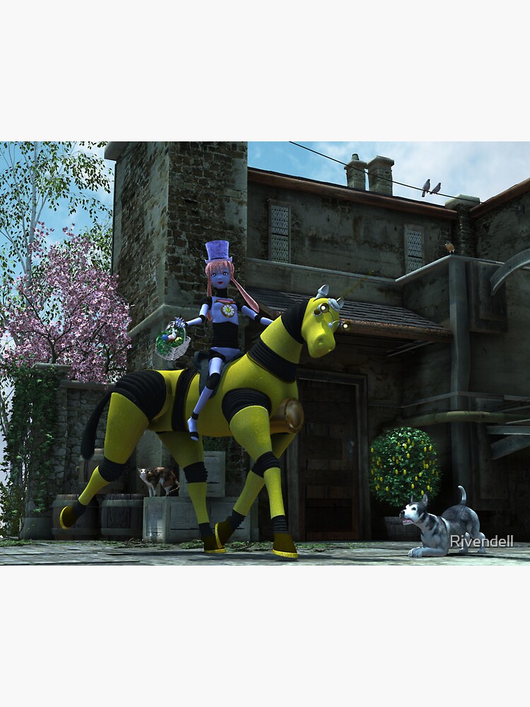 "Sci-Fi Easter" Sticker for Sale by Rivendell | Redbubble