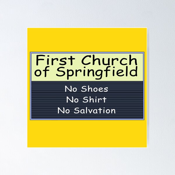 "Signs of Springfield | First Church of Springfield - No shoes, No ...