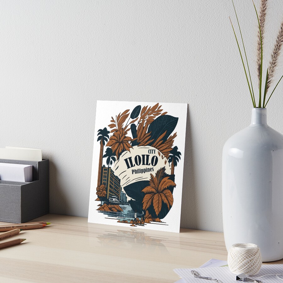 "Iloilo City Philippines: A Visual Voyage to Paradise" Poster for Sale ...