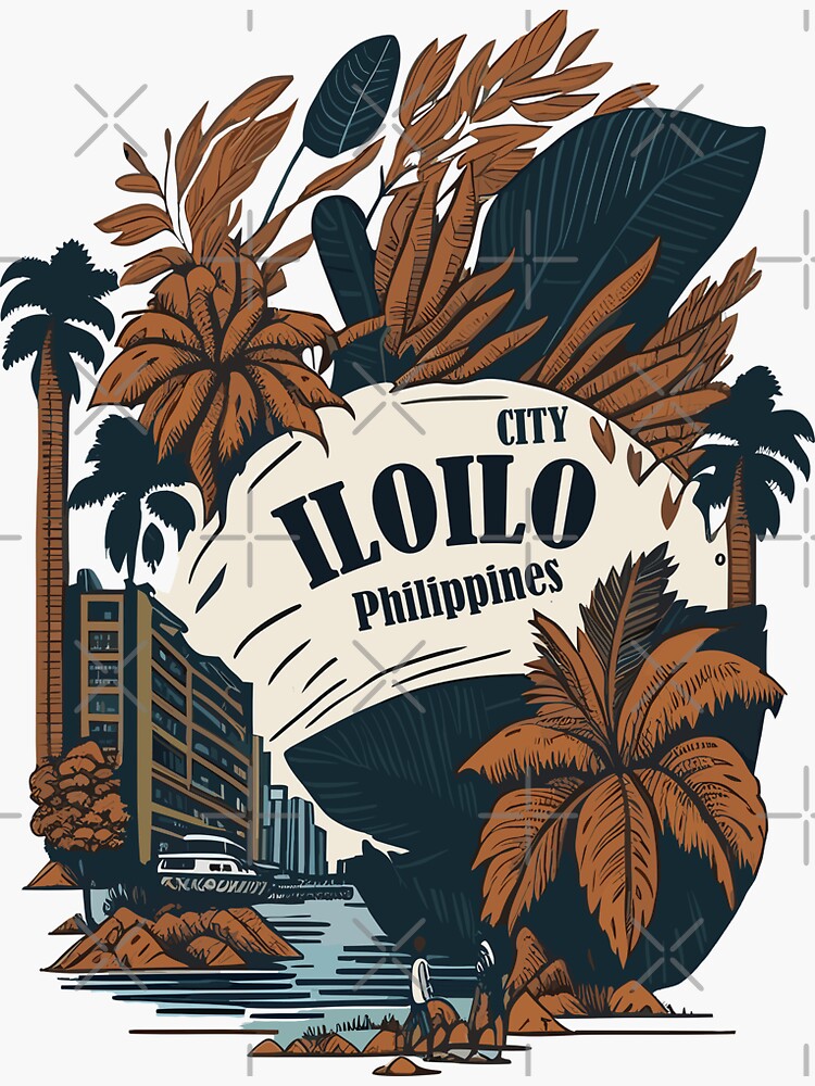 "Iloilo City Philippines: A Visual Voyage to Paradise" Sticker for Sale ...