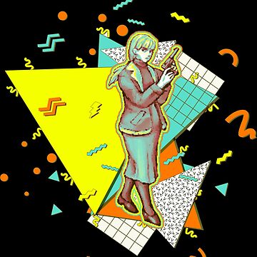 "Karin - Fear and Hunger Termina *90s graphic design*" Sticker for Sale ...