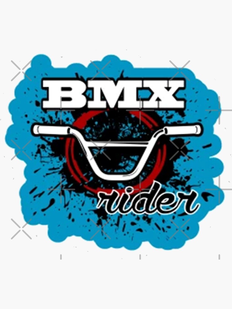 "BMX Rider" Sticker by leen12 | Redbubble