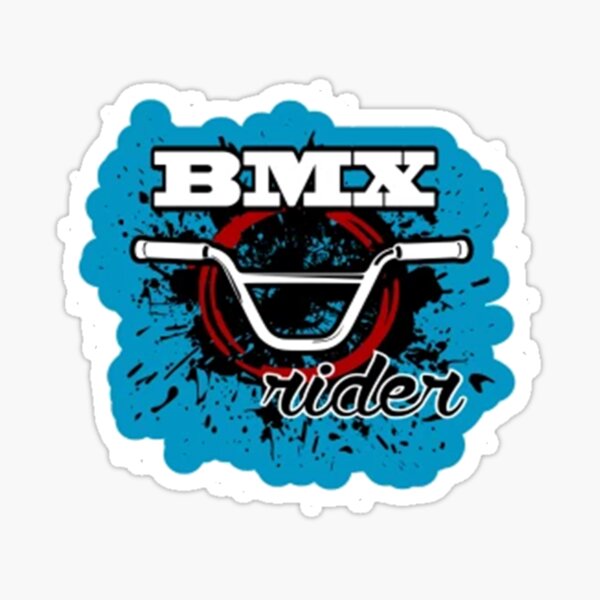 "BMX Rider" Sticker by leen12 | Redbubble
