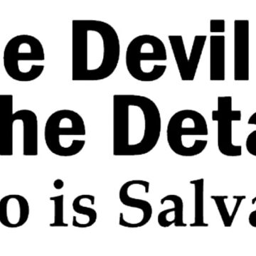 "Hyman G. Rickover Quote Devil in the Details" Sticker for Sale by ...