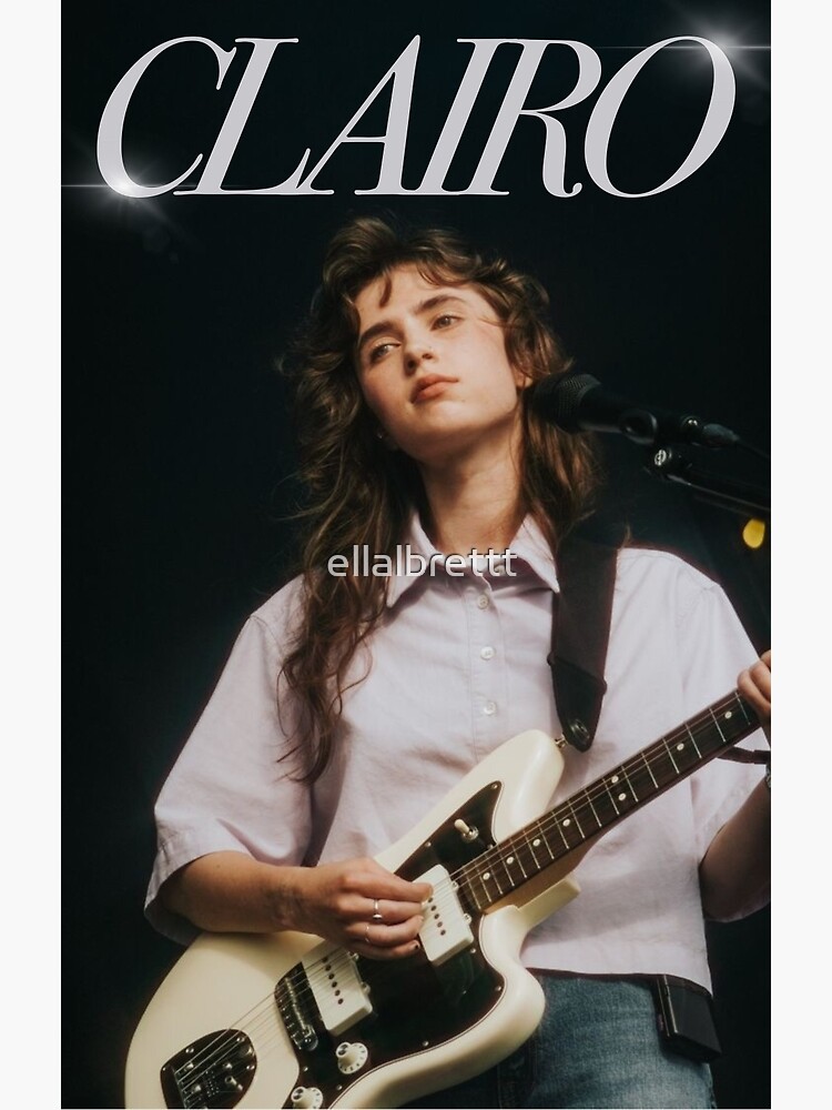"Clairo print" Poster for Sale by ellalbrettt | Redbubble