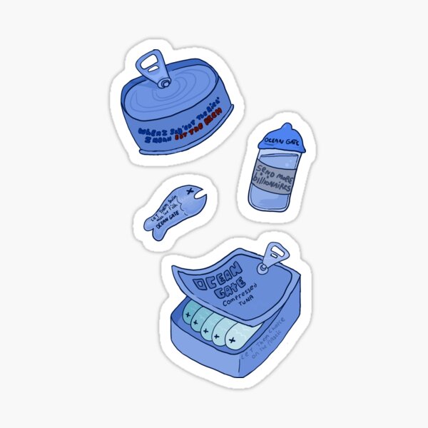 "ocean gate stickers" Sticker for Sale by Vibeamphibian | Redbubble