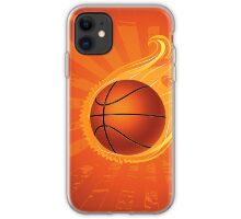 "Fire Basketball Ball Background" by AnnArtshock | Redbubble
