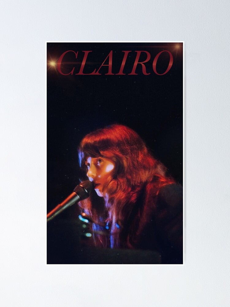 "Clairo print" Poster for Sale by ellalbrettt | Redbubble