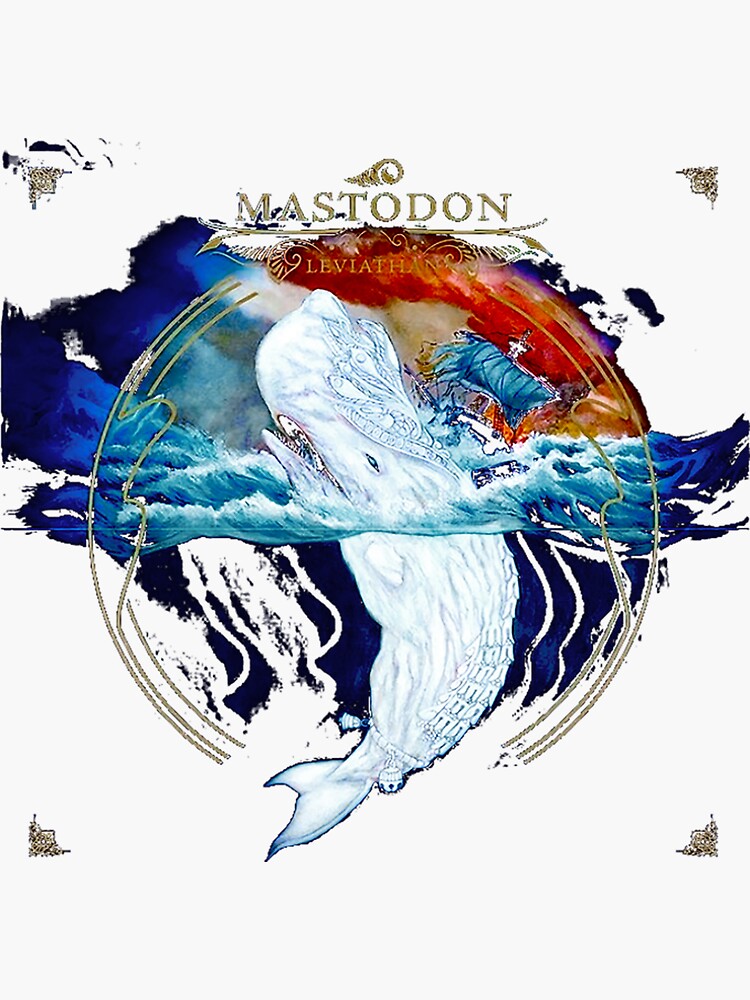 "mastodon" Sticker for Sale by Jack Helor | Redbubble