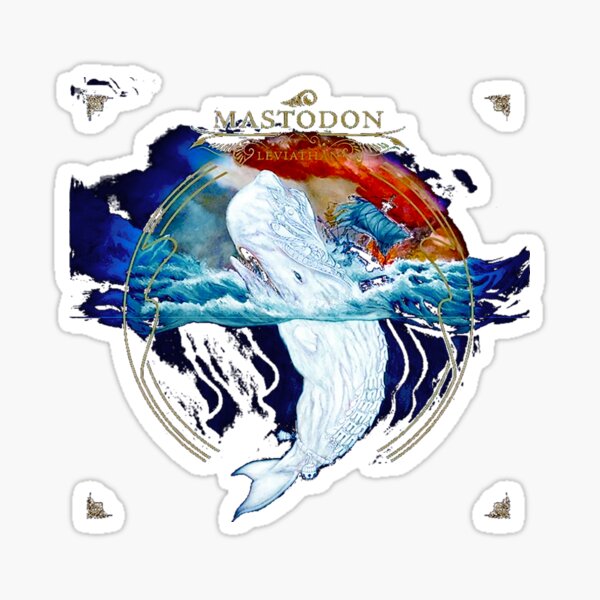 "mastodon" Sticker for Sale by Jack Helor | Redbubble