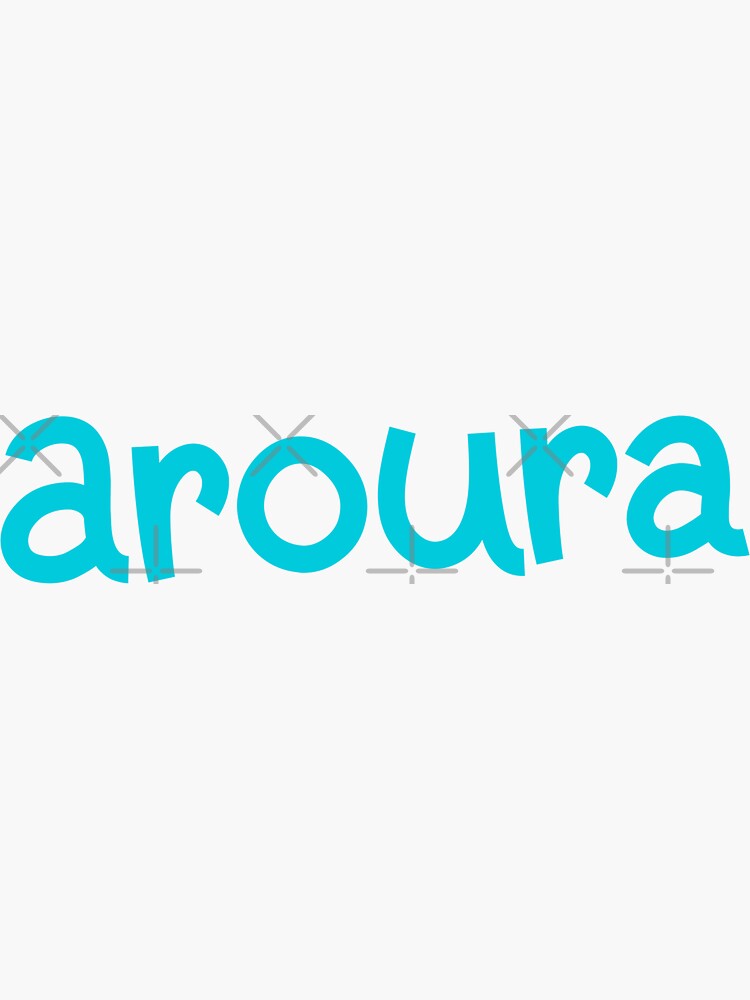 "Aroura, Funny Cool Best color art" Sticker for Sale by artdragongift ...