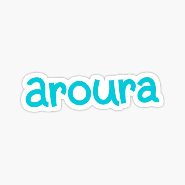 "Aroura, Funny Cool Best color art" Sticker for Sale by artdragongift ...