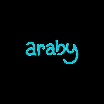 "Araby, Funny Cool Best color art" Sticker for Sale by artdragongift ...