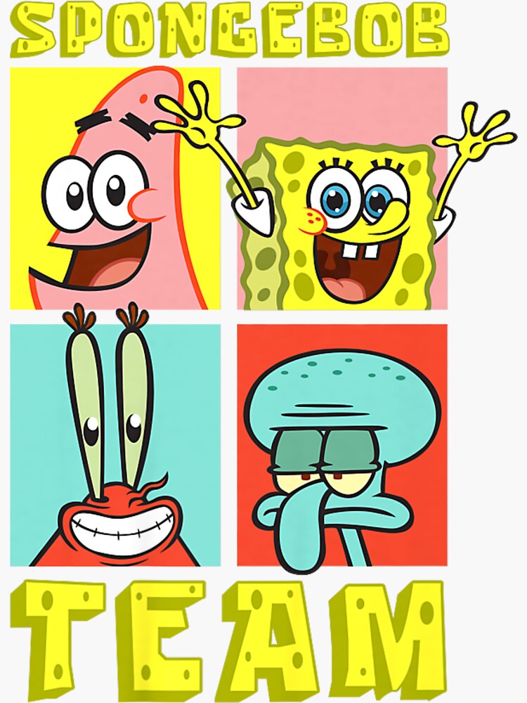 "Mademark x SpongeBob SquarePants - SpongeBob Team SpongeBob Patrick ...