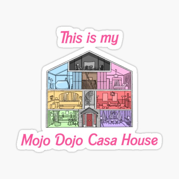 "Mojo Dojo Casa House (Taylor's Version)" Sticker for Sale by amenzock ...