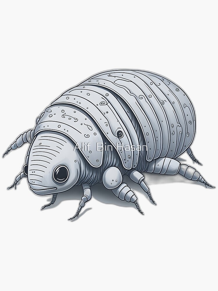 "Dairy Cow Isopod Chibi Sticker" Sticker for Sale by Alif Bin Hasan ...