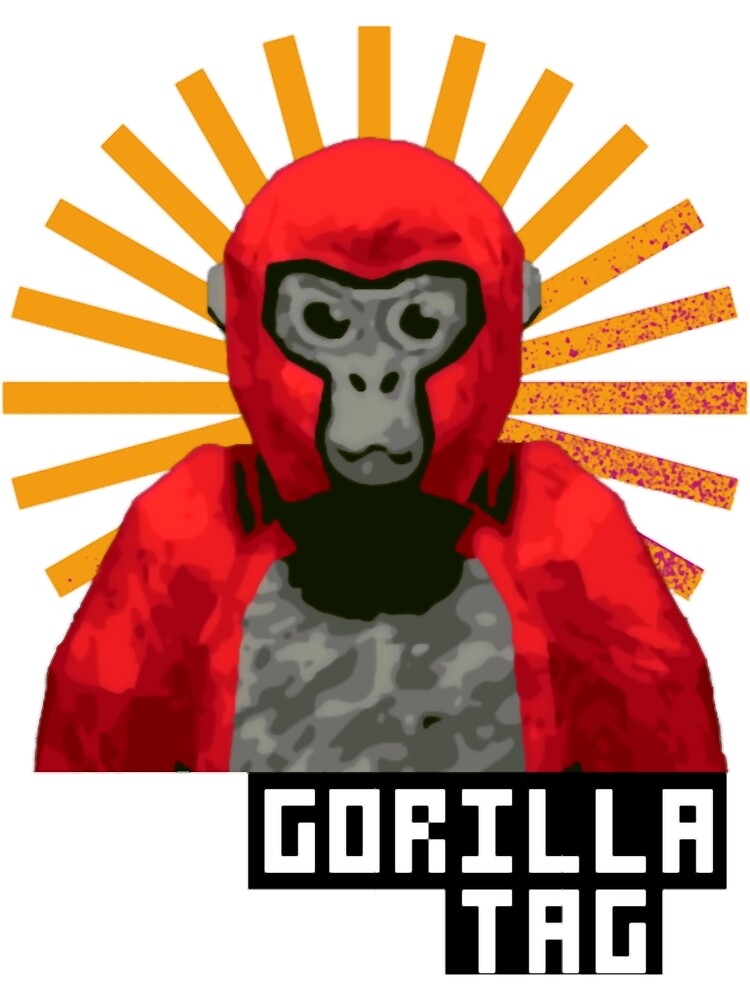 "gorilla tag pfp maker Gorilla Tag RED GORILLA" Photographic Print for ...