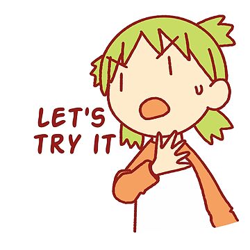 "Yotsuba - Let's Try It" Poster for Sale by ayamecr8tion | Redbubble