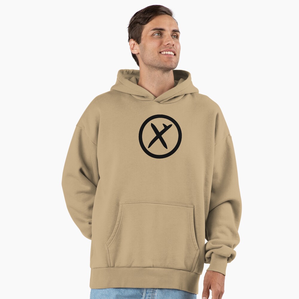 "Hooked Cross (in black)" Sticker for Sale by ANGELSONLY | Redbubble