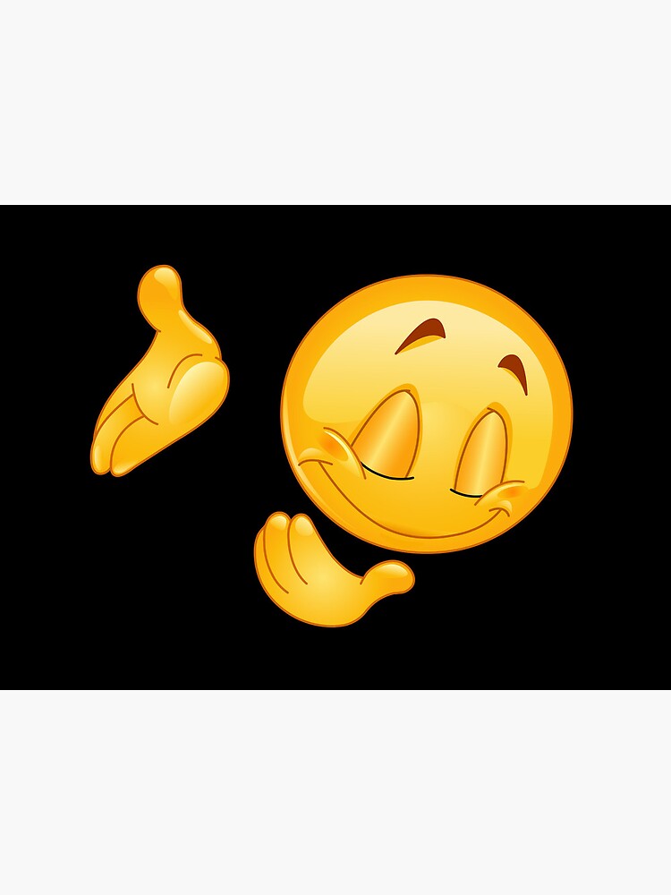 "Bowing Down Emoticon" Art Board Print for Sale by Yael Weiss | Redbubble