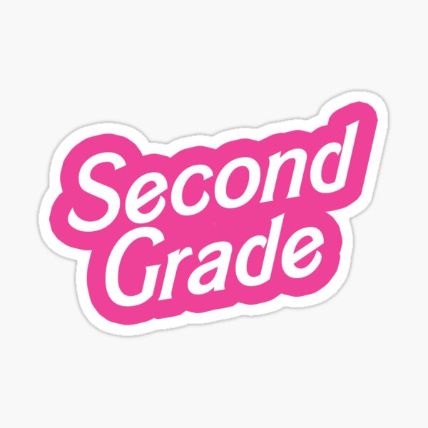 "Second Grade Barbie" Sticker for Sale by thedoodlecoop | Redbubble