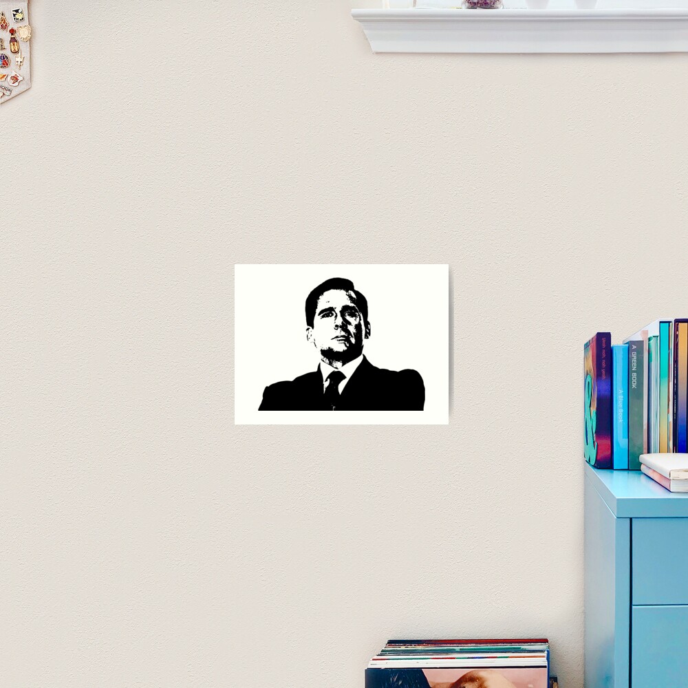 "Michael Scott" Art Print for Sale by BobbyWong | Redbubble