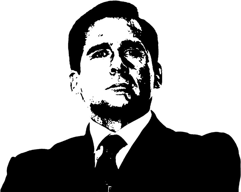«Michael Scott» de BobbyWong | Redbubble
