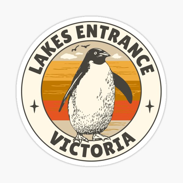 "Lakes Entrance, Victoria" Sticker for Sale by Speshly Australia ...