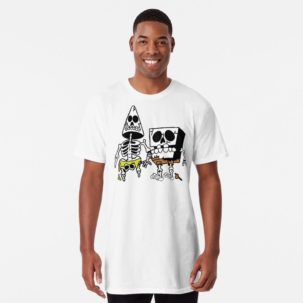 "Spongebob And Patrick Skeleton" Sticker for Sale by KilluaFan2023 ...
