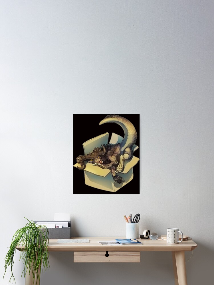 "Fallout Deathclaw" Poster for Sale by MirLeuschke | Redbubble