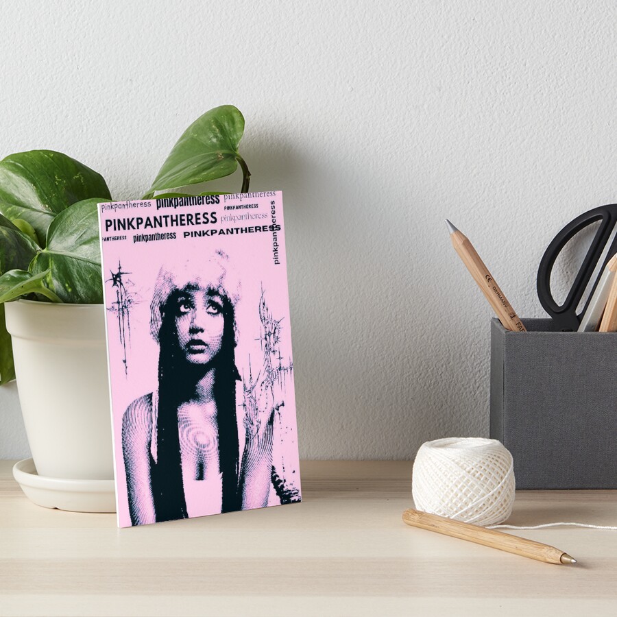 "PINKPANTHERESS pink decal" Poster for Sale by rellyneve | Redbubble