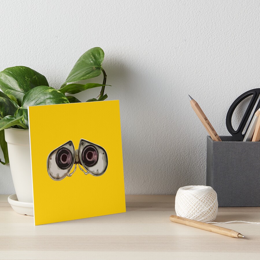 "Wall E Eyes" Poster for Sale by Arnavmehta18 | Redbubble