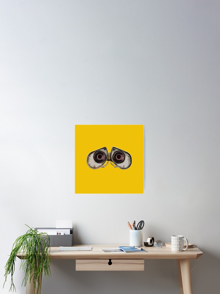 "Wall E Eyes" Poster for Sale by Arnavmehta18 | Redbubble