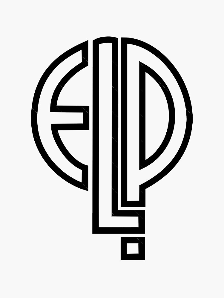 "ELP Logo" Sticker for Sale by arle-yWhittaker | Redbubble