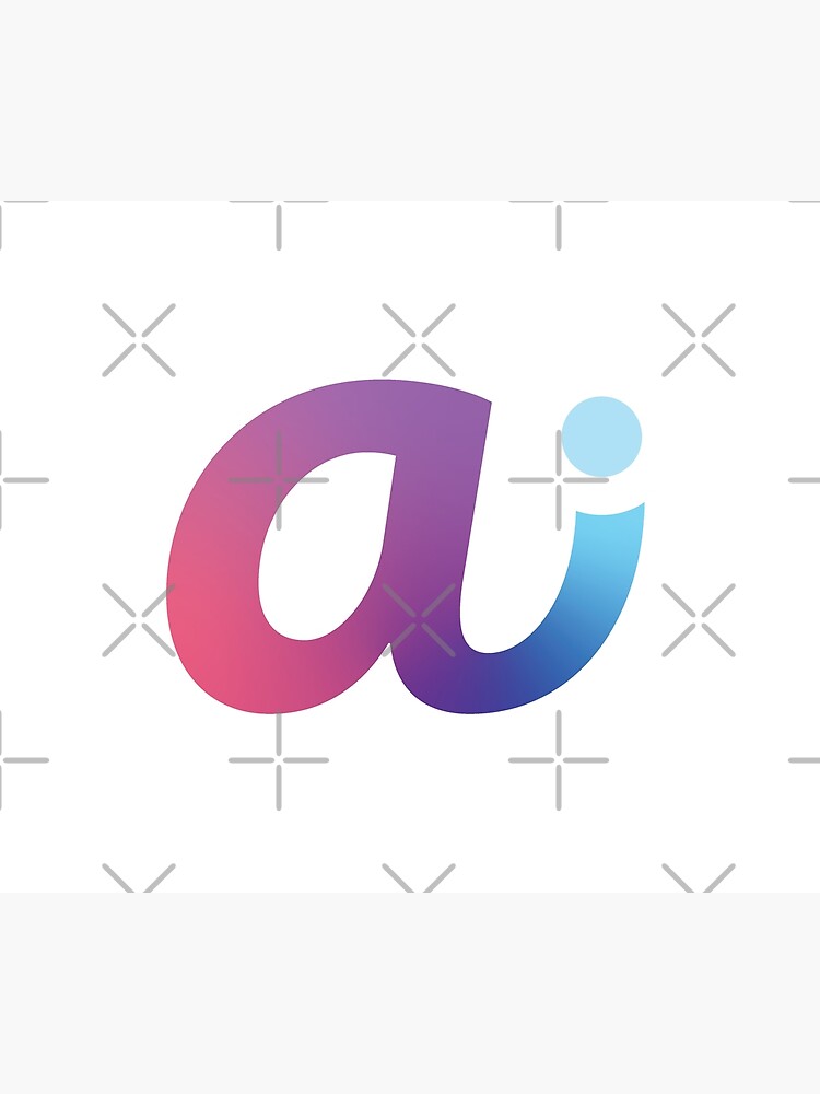 "AI Logo" Poster for Sale by SquishyKitkat | Redbubble