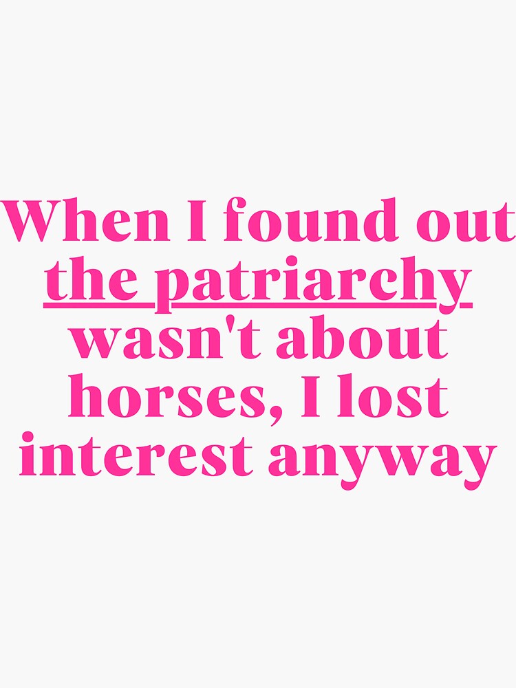 "Barbie movie Ken quote" Sticker for Sale by otyliadesign | Redbubble