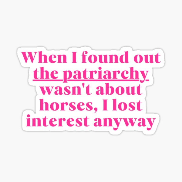 "Barbie movie Ken quote" Sticker for Sale by otyliadesign | Redbubble