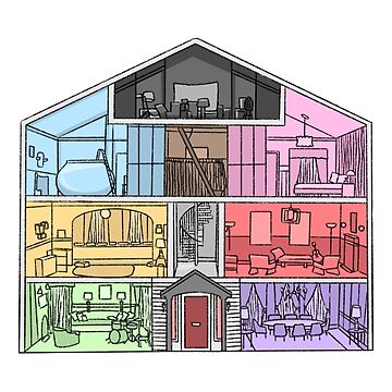"Lover House" Sticker for Sale by amenzock | Redbubble