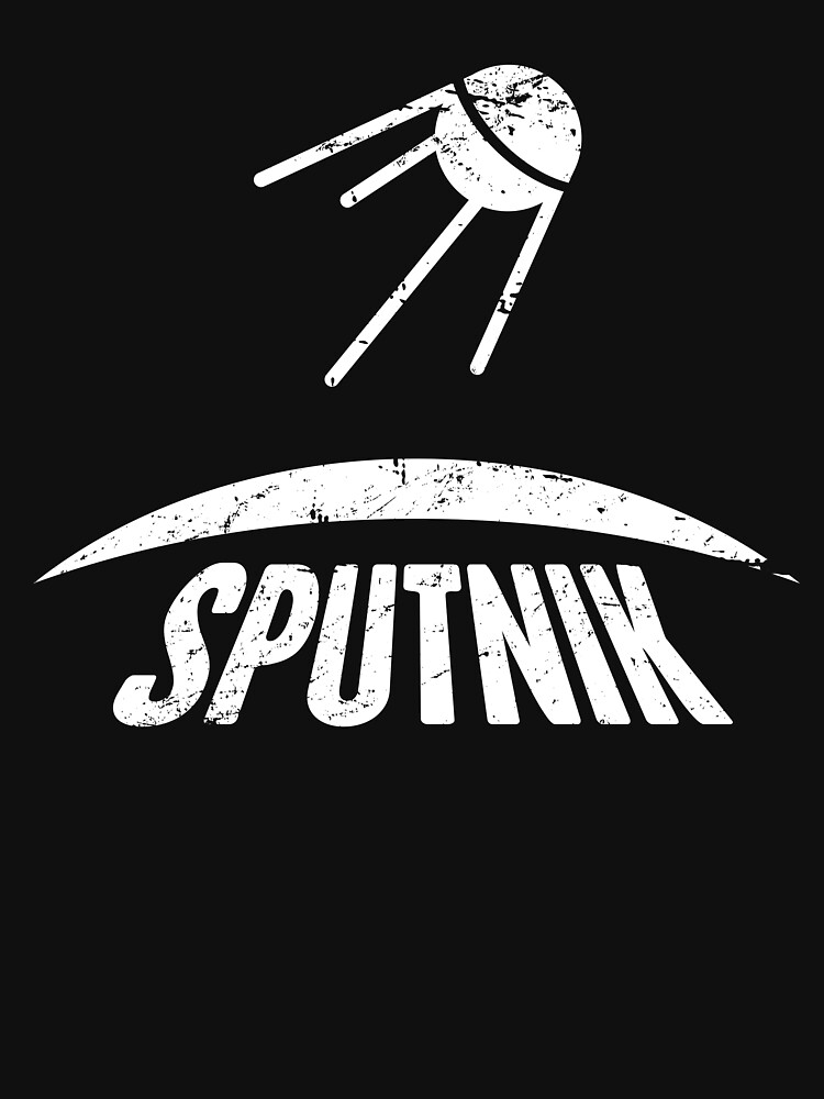 "Sputnik | Soviet Union USSR Russian Space Program" T-shirt by ...
