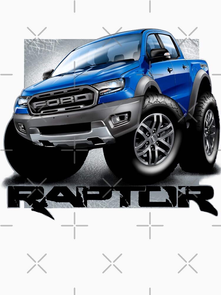 "Ford Ranger Raptor" Essential T-Shirt for Sale by stefansautoart ...