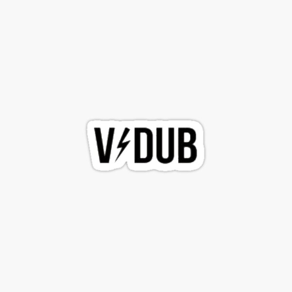 V Dub Stickers | Redbubble