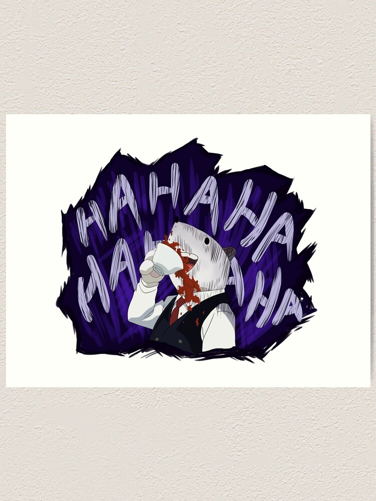 "Principal Nezu Laughing" Art Print by Kapitan515 | Redbubble