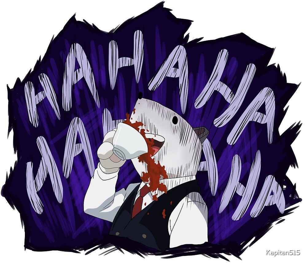 "Principal Nezu Laughing" by Kapitan515 | Redbubble