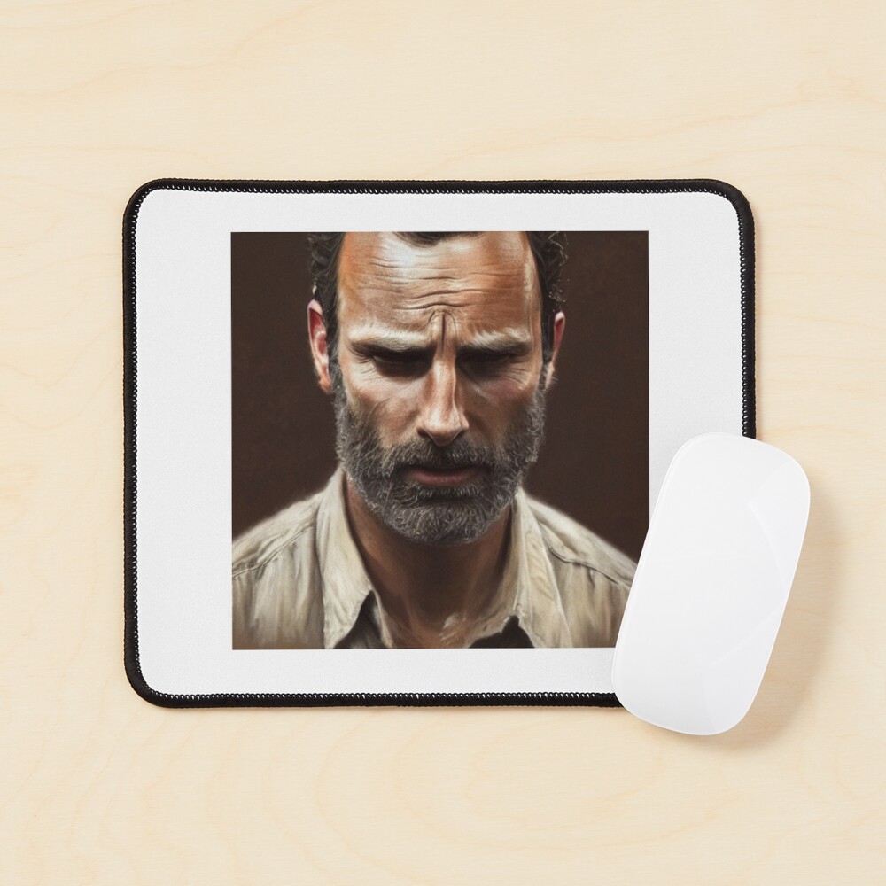 "AI Rick Grimes Rizz Face" Sticker for Sale by Dedicated Designs ...