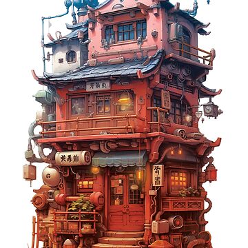"Far Eastern Magical Shopfront (v2 tint) - Japanese Aesthetics ...
