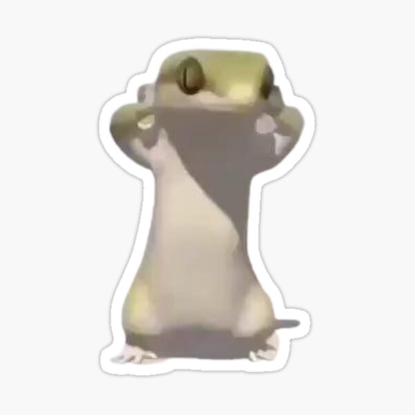 "Dancing Lizard Meme" Sticker for Sale by LivLizard | Redbubble