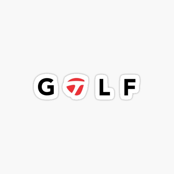 "golf color of taylormade" Sticker for Sale by mirabellabar | Redbubble