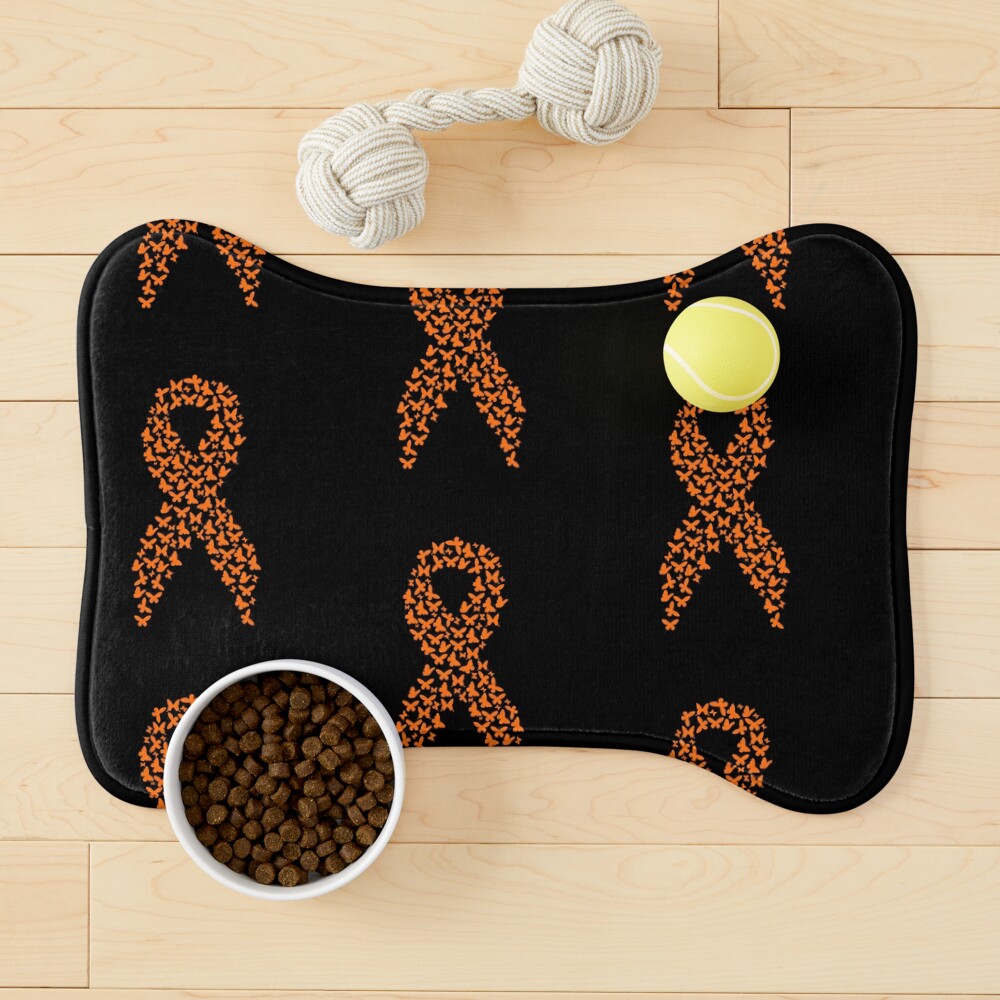 "Multiple Sclerosis Awareness A Orange Ribbon On MS Day " Sticker for ...